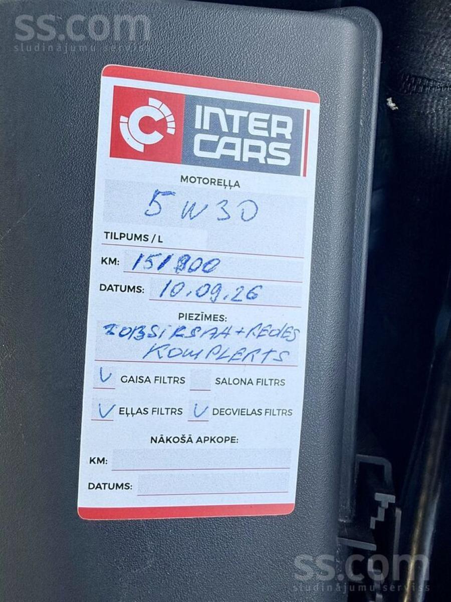 Blue Opel Insignia 2016 in Riga, with an engine capacity of 2.00 L and mileage of 0 thousand km for 6990 €, photo 31 on AUTOMOTO.COM.LV