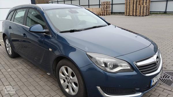 Zils Opel Insignia 2017 Kauņa, ar dzinēja tilpumu 1.60 L un nobraukumu 270 tūkst. km par 6500 €, foto 1 vietnē AUTOMOTO.COM.LV