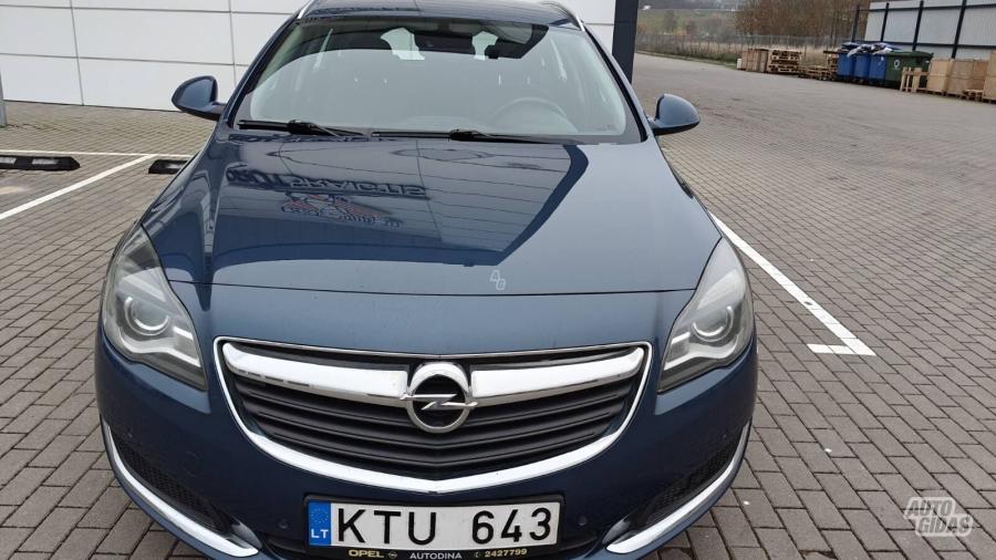Blue Opel Insignia 2017 in Kaunas, with an engine capacity of 1.60 L and mileage of 270 thousand km for 6500 €, photo 4 on AUTOMOTO.COM.LV