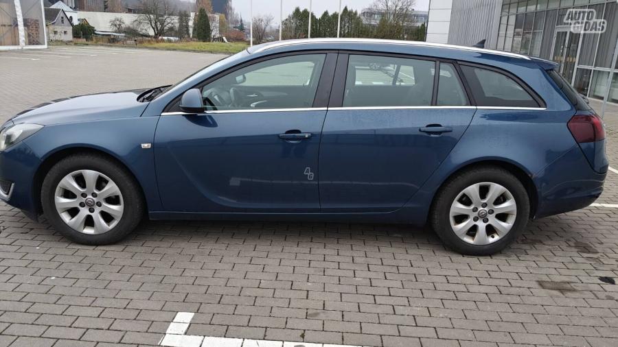 Blue Opel Insignia 2017 in Kaunas, with an engine capacity of 1.60 L and mileage of 270 thousand km for 6500 €, photo 6 on AUTOMOTO.COM.LV