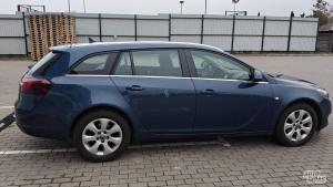 Blue Opel Insignia 2017 in Kaunas, with an engine capacity of 1.60 L and mileage of 270 thousand km for 6500 €, photo 7 on AUTOMOTO.COM.LV