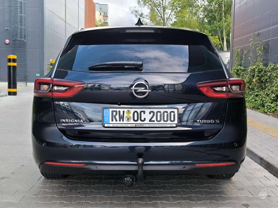 Zils Opel Insignia 2017 Klaipėda, ar dzinēja tilpumu 2.00 L un nobraukumu 272 tūkst. km par 9500 €, foto 9 vietnē AUTOMOTO.COM.LV