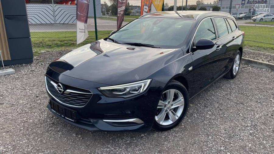 Zils Opel Insignia 2018 Marijampole, ar dzinēja tilpumu 2.00 L un nobraukumu 280 tūkst. km par 8990 €, foto 1 vietnē AUTOMOTO.COM.LV