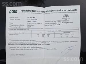 Brown Opel Insignia 2022 in Riga, with an engine capacity of 2.00 L and mileage of 115 thousand km for 15500 €, photo 12 on AUTOMOTO.COM.LV