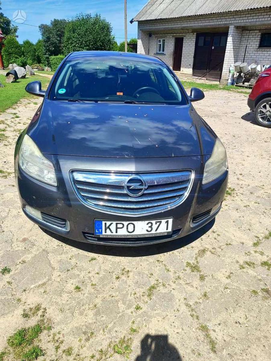 Brown Opel Insignia 2009 in Prienai, with an engine capacity of 1.96 L and mileage of 365 thousand km for 1200 €, photo 1 on AUTOMOTO.COM.LV