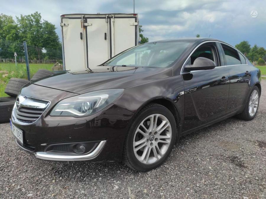 Brūns Opel Insignia 2013 Panevēža, ar dzinēja tilpumu 2.00 L un nobraukumu 314 tūkst. km par 1500 €, foto 4 vietnē AUTOMOTO.COM.LV