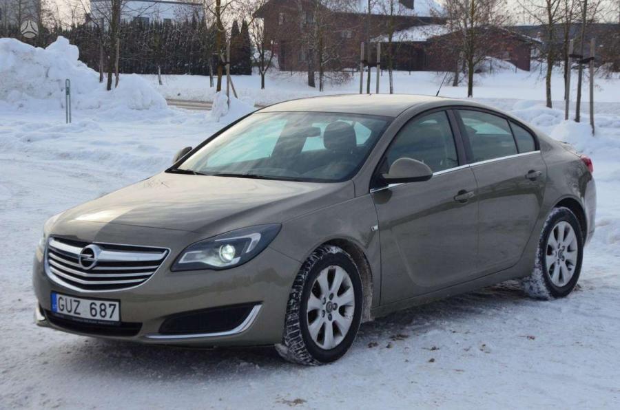 Brūns Opel Insignia 2015 Šauļi, ar dzinēja tilpumu 1.96 L un nobraukumu 310 tūkst. km par 4700 €, foto 1 vietnē AUTOMOTO.COM.LV