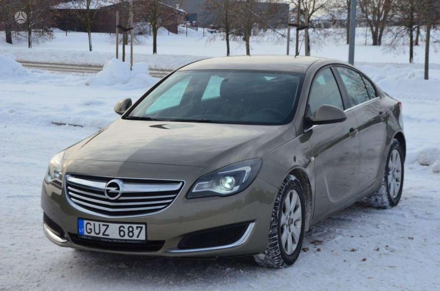 Brūns Opel Insignia 2015 Šauļi, ar dzinēja tilpumu 1.96 L un nobraukumu 310 tūkst. km par 4700 €, foto 2 vietnē AUTOMOTO.COM.LV