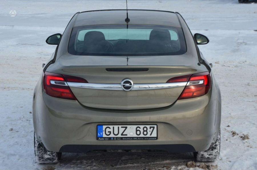 Brūns Opel Insignia 2015 Šauļi, ar dzinēja tilpumu 1.96 L un nobraukumu 310 tūkst. km par 4700 €, foto 11 vietnē AUTOMOTO.COM.LV