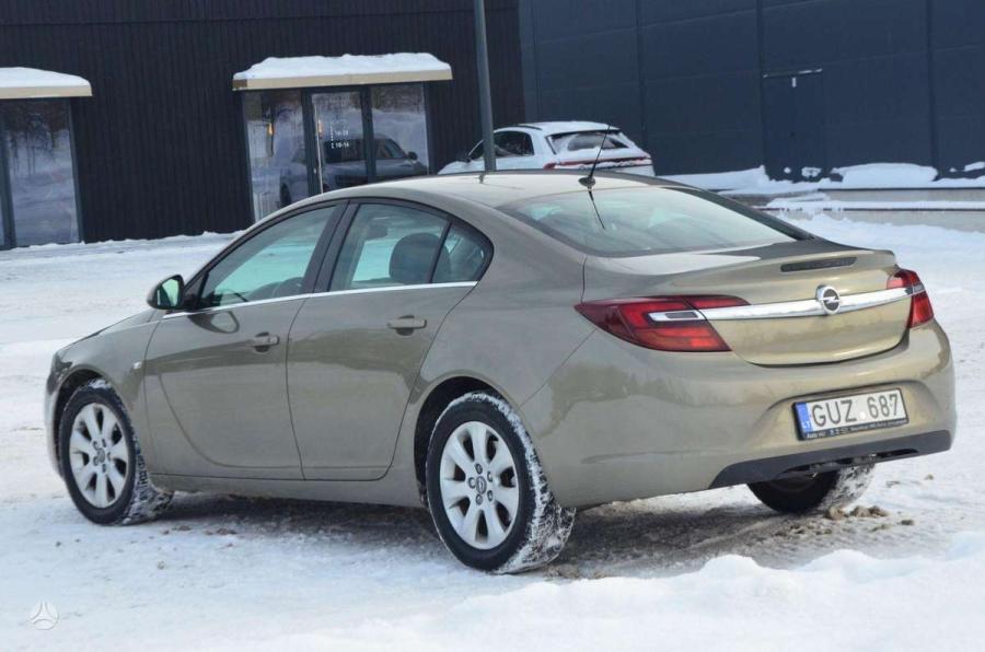 Brūns Opel Insignia 2015 Šauļi, ar dzinēja tilpumu 1.96 L un nobraukumu 310 tūkst. km par 4700 €, foto 13 vietnē AUTOMOTO.COM.LV