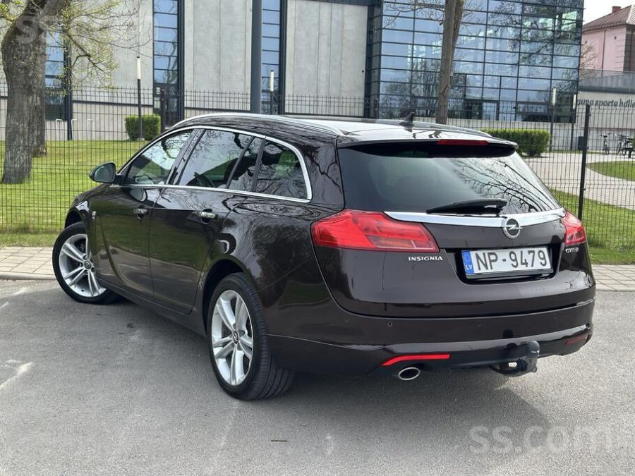 Brūns Opel Insignia 2011 Tukums, ar dzinēja tilpumu 2.00 L un nobraukumu 240 tūkst. km par 3950 €, foto 6 vietnē AUTOMOTO.COM.LV