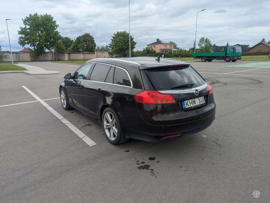 Brūns Opel Insignia 2011 Kauņa, ar dzinēja tilpumu 1.96 L un nobraukumu 262 tūkst. km par 4300 €, foto 5 vietnē AUTOMOTO.COM.LV