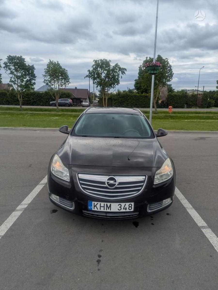 Brūns Opel Insignia 2011 Kauņa, ar dzinēja tilpumu 1.96 L un nobraukumu 262 tūkst. km par 4300 €, foto 6 vietnē AUTOMOTO.COM.LV