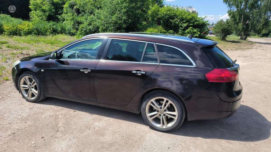 Brūns Opel Insignia 2012 Kauņa, ar dzinēja tilpumu 1.96 L un nobraukumu 275 tūkst. km par 3980 €, foto 5 vietnē AUTOMOTO.COM.LV