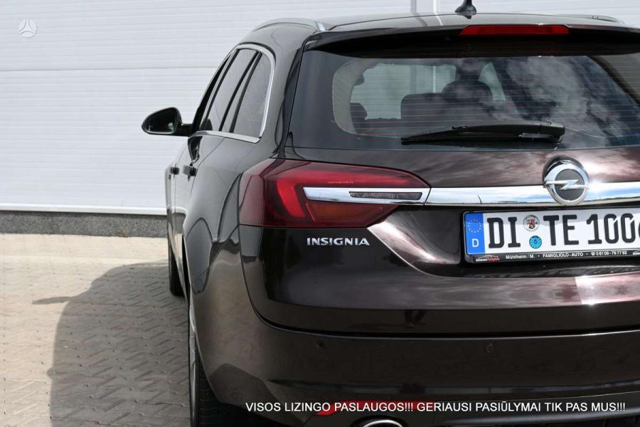 Brown Opel Insignia 2013 in Kretinga, with an engine capacity of 1.96 L and mileage of 204 thousand km for 5699 €, photo 12 on AUTOMOTO.COM.LV