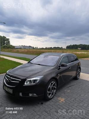 Brūns Opel Insignia 2013 Kuldīga, ar dzinēja tilpumu 2.00 L un nobraukumu 217 tūkst. km par 6500 €, foto  vietnē AUTOMOTO.COM.LV