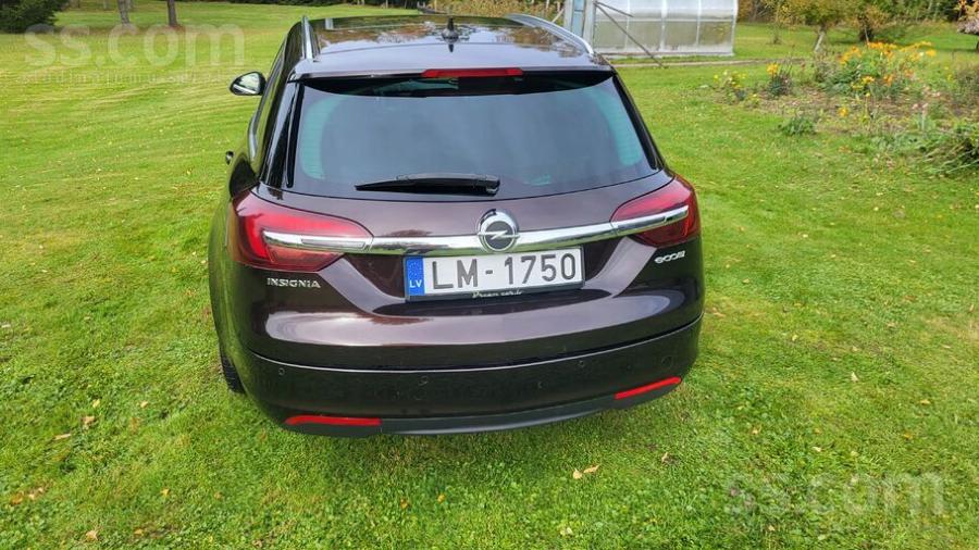 Brūns Opel Insignia 2014 Kuldīga, ar dzinēja tilpumu 2.00 L un nobraukumu 209 tūkst. km par 8200 €, foto 2 vietnē AUTOMOTO.COM.LV