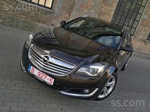 Brown Opel Insignia 2014 in Riga, with an engine capacity of 2.00 L and mileage of 0 thousand km for 4690 €, photo  on AUTOMOTO.COM.LV