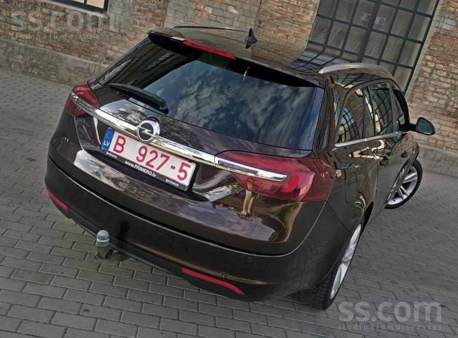 Brūns Opel Insignia 2014 Rīga, ar dzinēja tilpumu 2.00 L un nobraukumu 0 tūkst. km par 4690 €, foto 12 vietnē AUTOMOTO.COM.LV