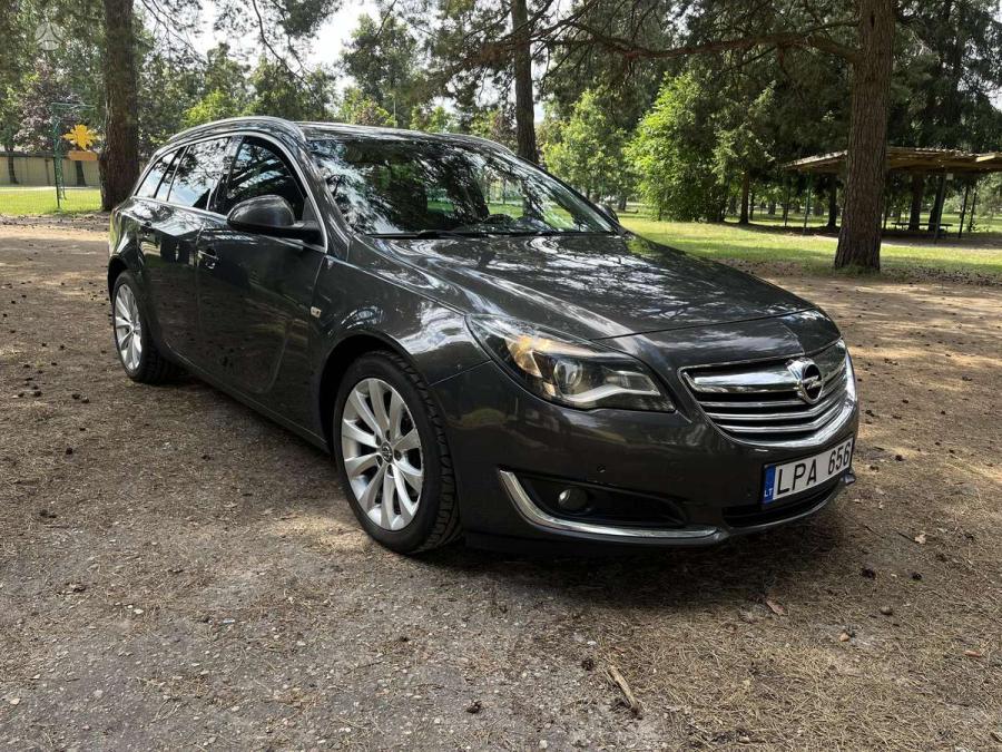 Brūns Opel Insignia 2014 Druskininkai, ar dzinēja tilpumu 1.96 L un nobraukumu 345 tūkst. km par 5300 €, foto 3 vietnē AUTOMOTO.COM.LV