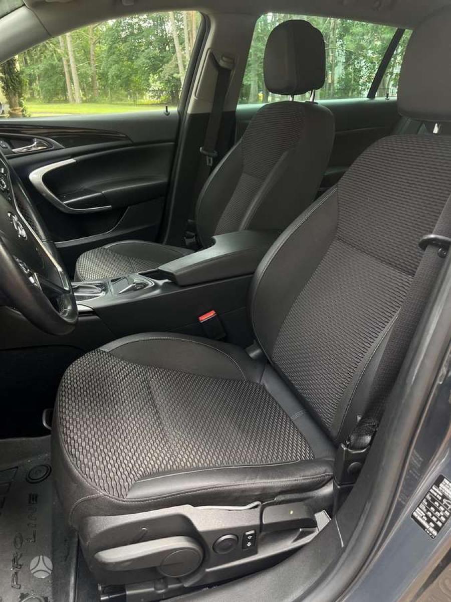 Brūns Opel Insignia 2014 Druskininkai, ar dzinēja tilpumu 1.96 L un nobraukumu 345 tūkst. km par 5300 €, foto 11 vietnē AUTOMOTO.COM.LV