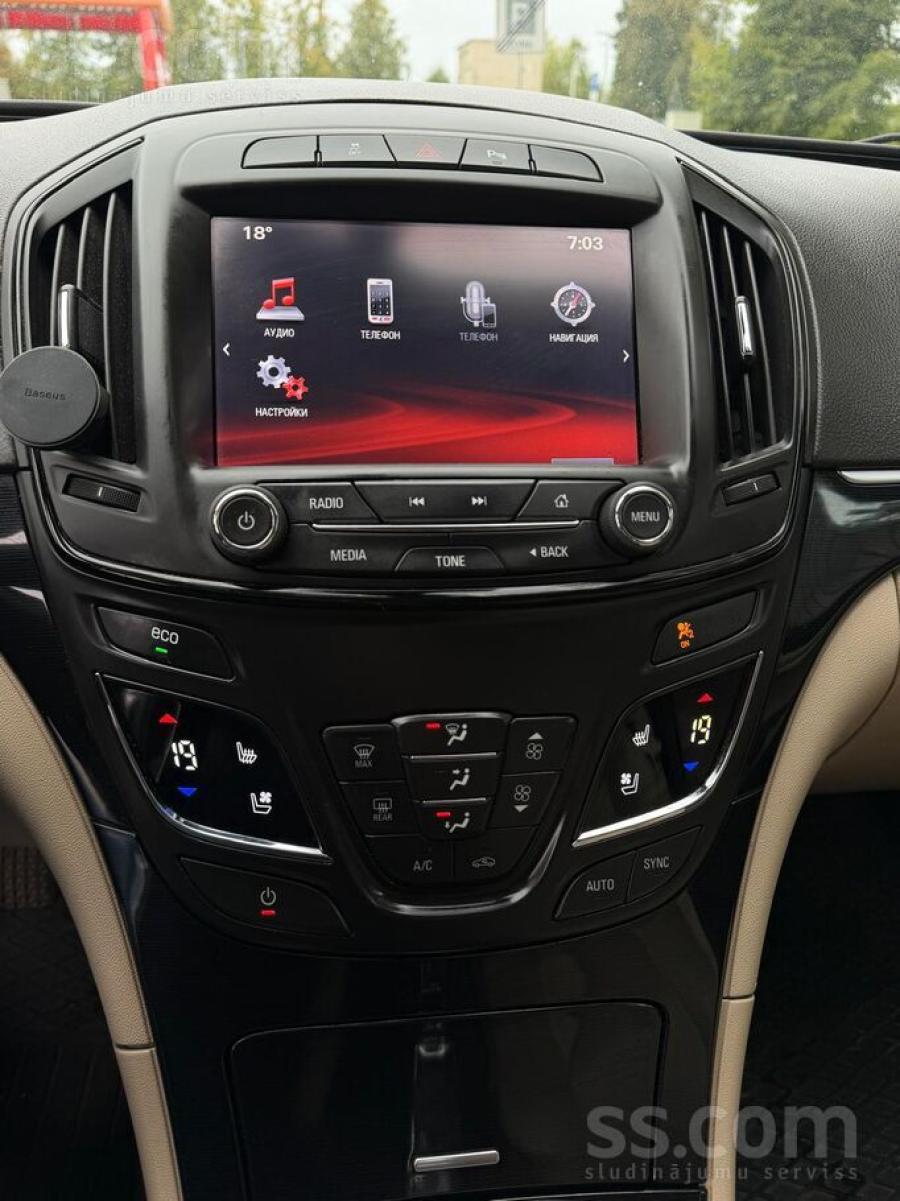 Brūns Opel Insignia 2014 Jelgava, ar dzinēja tilpumu 2.00 L un nobraukumu 452 tūkst. km par 3590 €, foto 8 vietnē AUTOMOTO.COM.LV