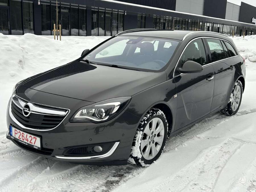 Brūns Opel Insignia 2015 Utena, ar dzinēja tilpumu 1.60 L un nobraukumu 161 tūkst. km par 6750 €, foto 1 vietnē AUTOMOTO.COM.LV