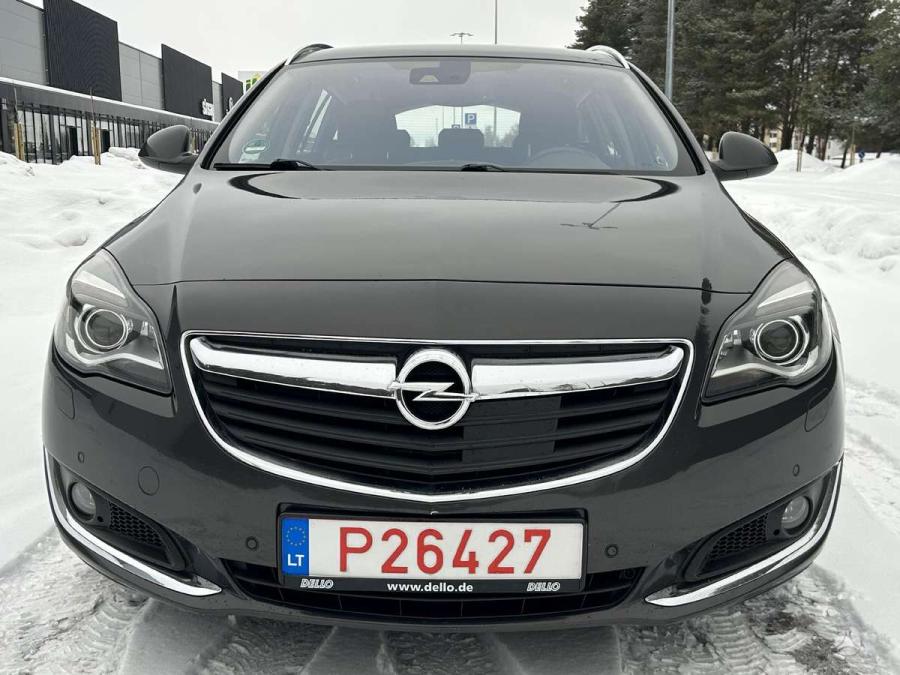 Brūns Opel Insignia 2015 Utena, ar dzinēja tilpumu 1.60 L un nobraukumu 161 tūkst. km par 6750 €, foto 3 vietnē AUTOMOTO.COM.LV
