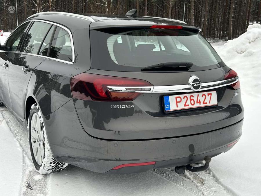 Brūns Opel Insignia 2015 Utena, ar dzinēja tilpumu 1.60 L un nobraukumu 161 tūkst. km par 6750 €, foto 7 vietnē AUTOMOTO.COM.LV