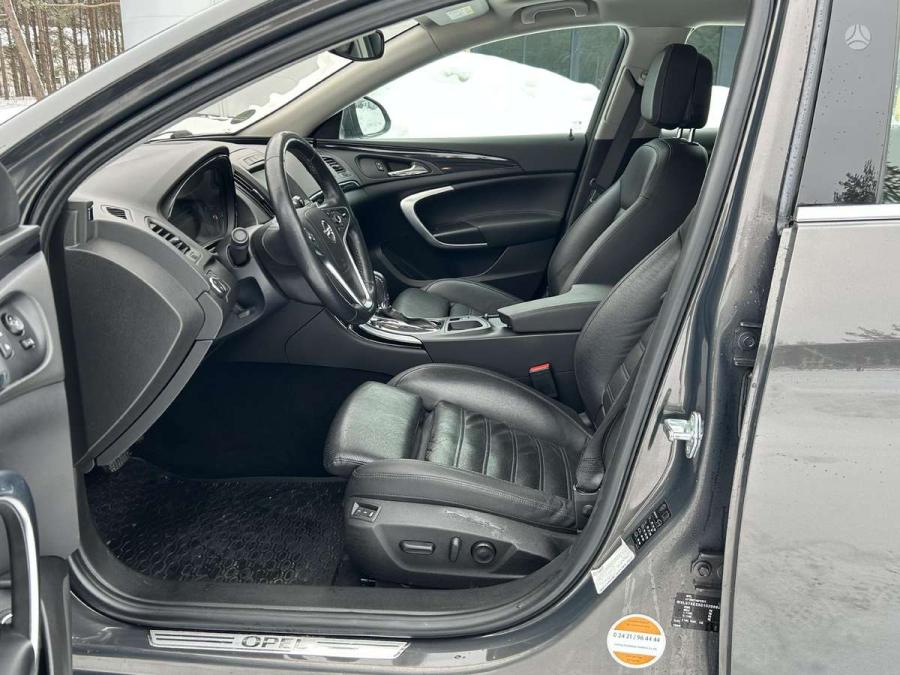 Brūns Opel Insignia 2015 Utena, ar dzinēja tilpumu 1.60 L un nobraukumu 161 tūkst. km par 6750 €, foto 11 vietnē AUTOMOTO.COM.LV
