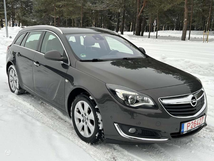 Brūns Opel Insignia 2015 Utena, ar dzinēja tilpumu 1.60 L un nobraukumu 161 tūkst. km par 6750 €, foto 18 vietnē AUTOMOTO.COM.LV
