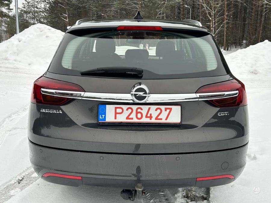 Brūns Opel Insignia 2015 Utena, ar dzinēja tilpumu 1.60 L un nobraukumu 161 tūkst. km par 6750 €, foto 24 vietnē AUTOMOTO.COM.LV