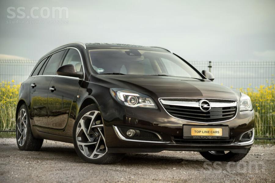 Brown Opel Insignia 2016 in Tukums, with an engine capacity of 2.00 L and mileage of 0 thousand km for 5700 €, photo 1 on AUTOMOTO.COM.LV
