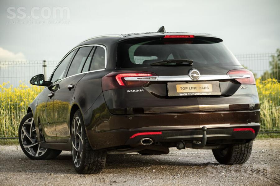 Brown Opel Insignia 2016 in Tukums, with an engine capacity of 2.00 L and mileage of 0 thousand km for 5700 €, photo 2 on AUTOMOTO.COM.LV