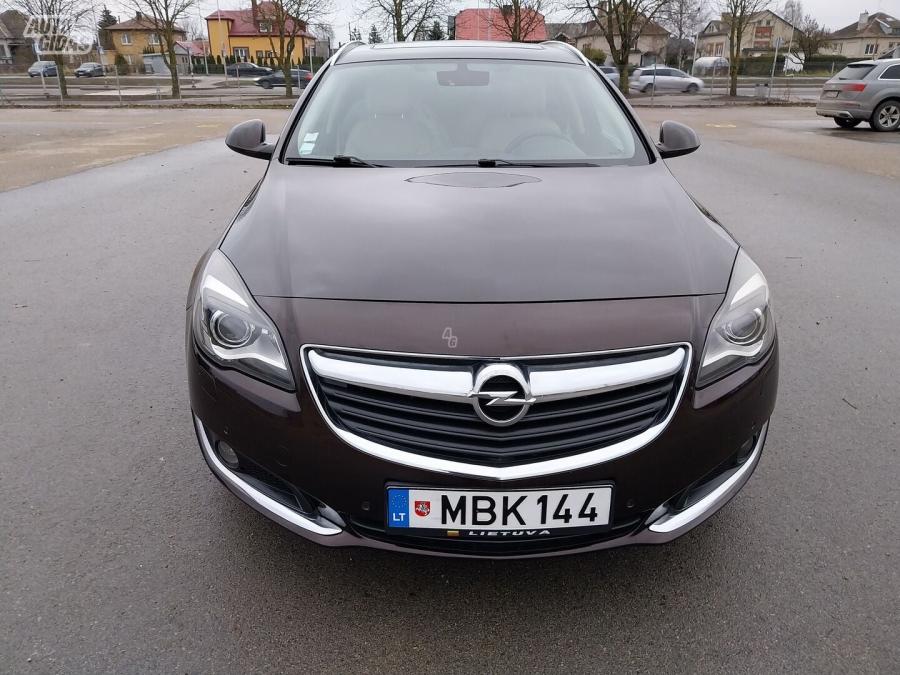 Brūns Opel Insignia 2016 Šauļi, ar dzinēja tilpumu 2.00 L un nobraukumu 272 tūkst. km par 6900 €, foto 3 vietnē AUTOMOTO.COM.LV
