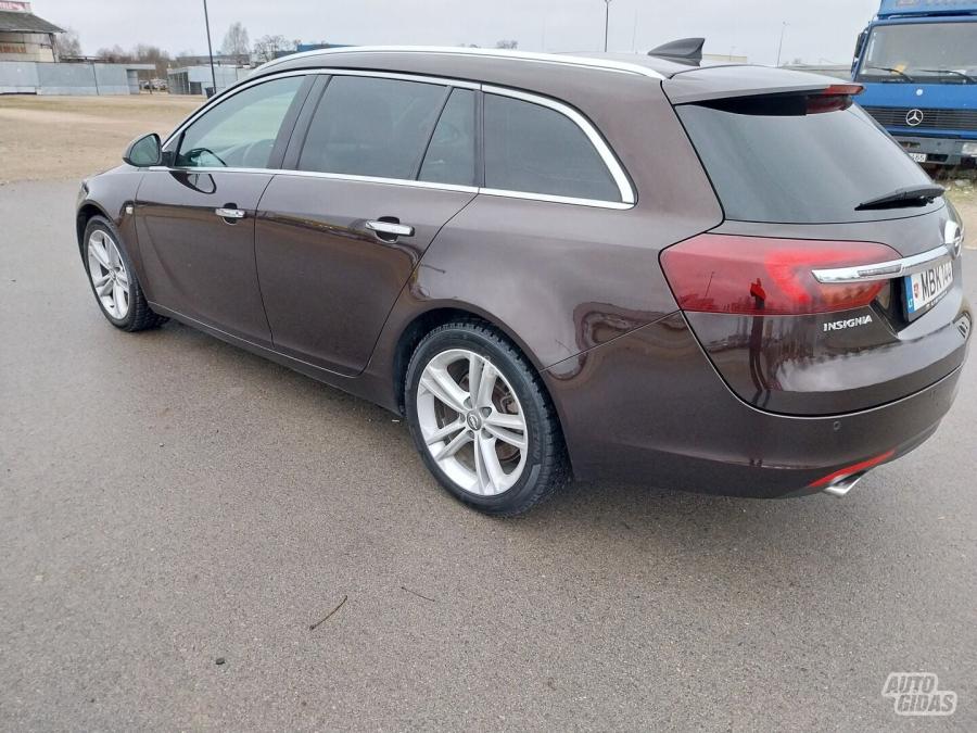 Brūns Opel Insignia 2016 Šauļi, ar dzinēja tilpumu 2.00 L un nobraukumu 272 tūkst. km par 6900 €, foto 4 vietnē AUTOMOTO.COM.LV