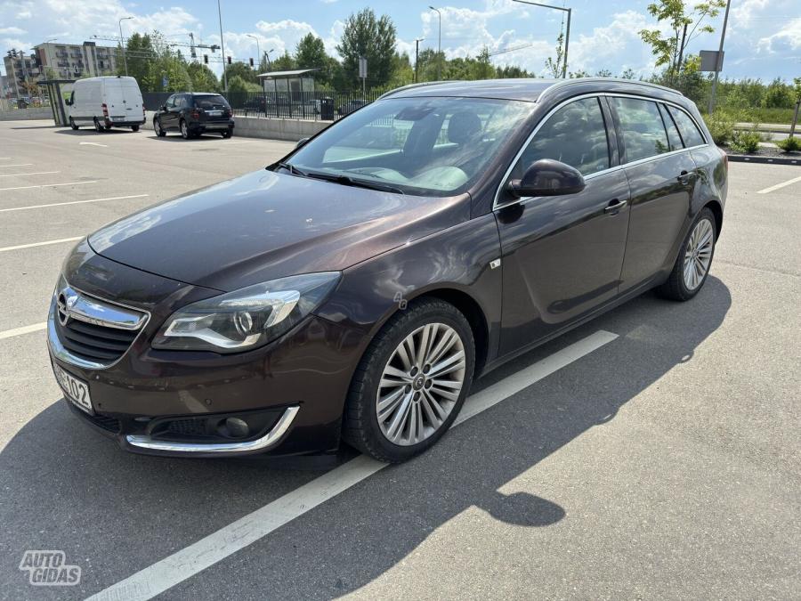 Brūns Opel Insignia 2016 Viļņa, ar dzinēja tilpumu 1.60 L un nobraukumu 243 tūkst. km par 5500 €, foto 2 vietnē AUTOMOTO.COM.LV