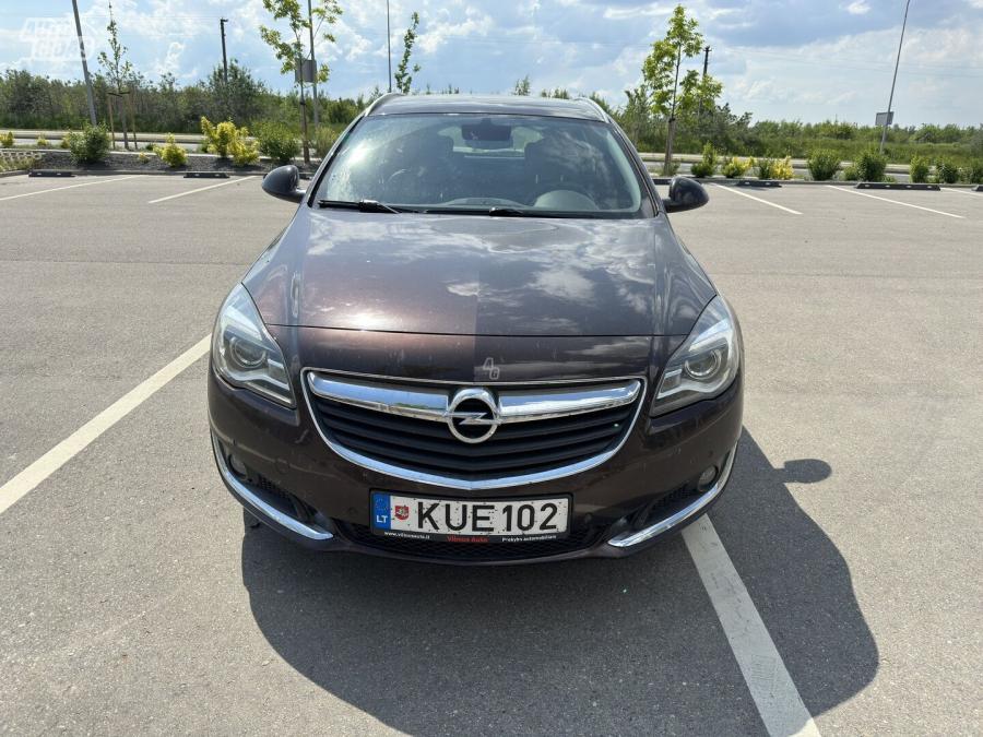 Brūns Opel Insignia 2016 Viļņa, ar dzinēja tilpumu 1.60 L un nobraukumu 243 tūkst. km par 5500 €, foto 3 vietnē AUTOMOTO.COM.LV