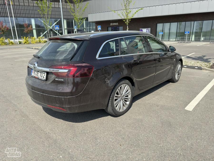 Brūns Opel Insignia 2016 Viļņa, ar dzinēja tilpumu 1.60 L un nobraukumu 243 tūkst. km par 5500 €, foto 4 vietnē AUTOMOTO.COM.LV