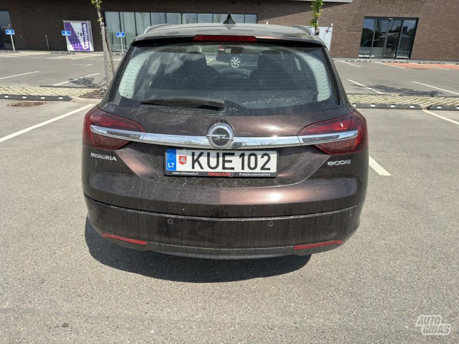 Brūns Opel Insignia 2016 Viļņa, ar dzinēja tilpumu 1.60 L un nobraukumu 243 tūkst. km par 5500 €, foto 7 vietnē AUTOMOTO.COM.LV