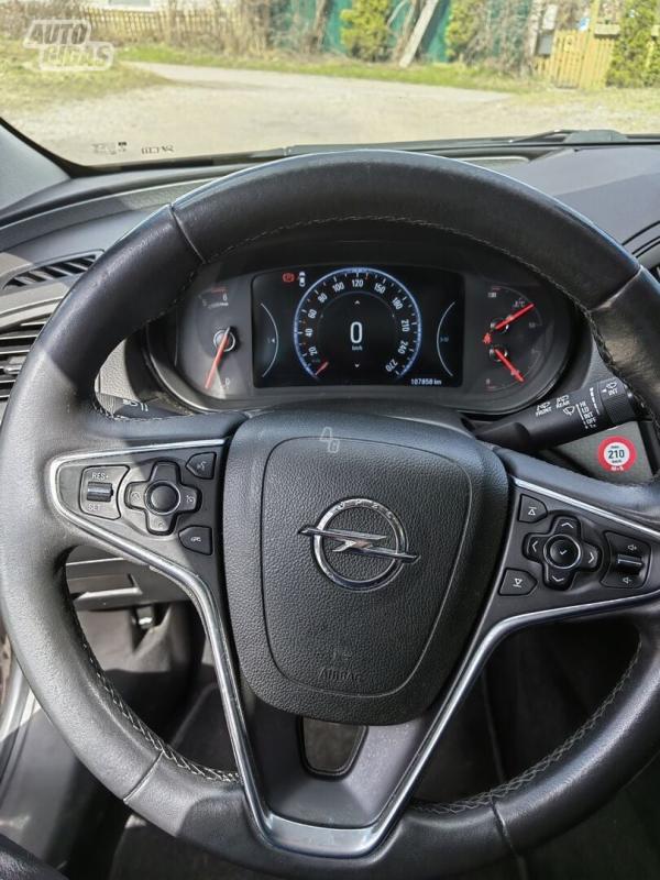 Brūns Opel Insignia 2016 Kelmė, ar dzinēja tilpumu 1.60 L un nobraukumu 108 tūkst. km par 7300 €, foto 10 vietnē AUTOMOTO.COM.LV