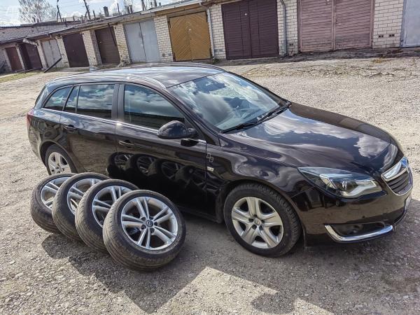 Brūns Opel Insignia 2016 Kelmė, ar dzinēja tilpumu 1.60 L un nobraukumu 108 tūkst. km par 7300 €, foto 5 vietnē AUTOMOTO.COM.LV