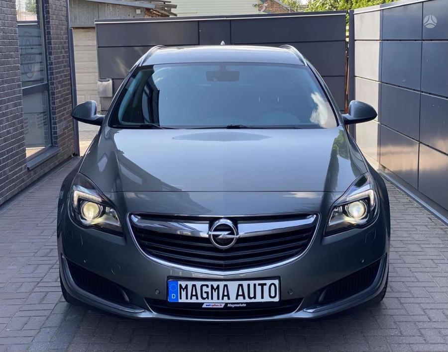 Brūns Opel Insignia 2017 Marijampole, ar dzinēja tilpumu 1.96 L un nobraukumu 199 tūkst. km par 7350 €, foto 4 vietnē AUTOMOTO.COM.LV