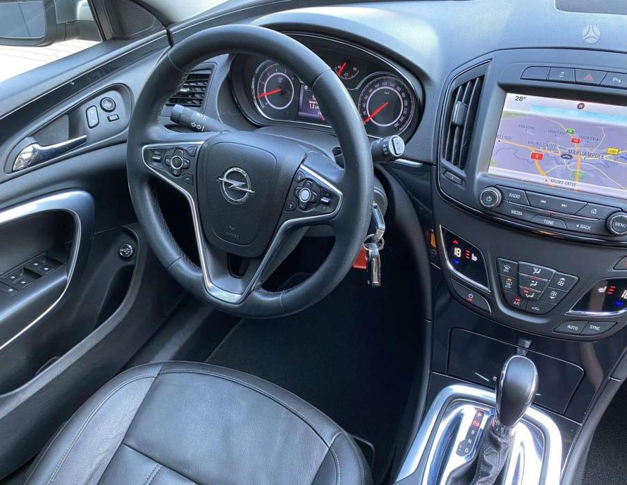 Brūns Opel Insignia 2017 Marijampole, ar dzinēja tilpumu 1.96 L un nobraukumu 199 tūkst. km par 7350 €, foto 28 vietnē AUTOMOTO.COM.LV