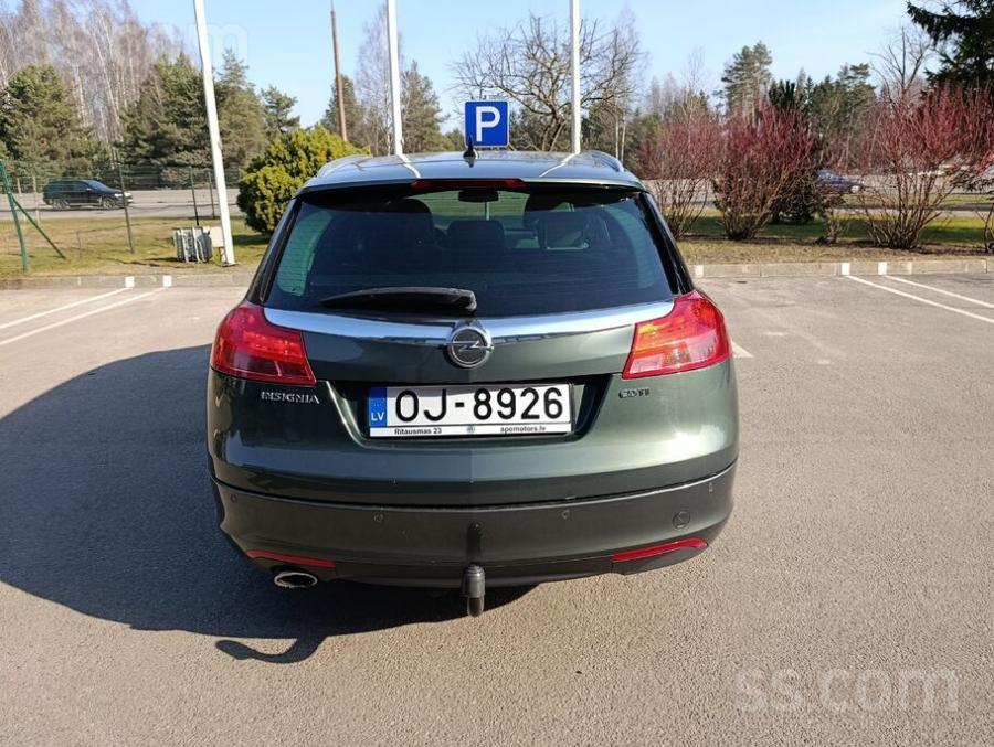 Zaļš Opel Insignia 2009 Rīga, ar dzinēja tilpumu 2.00 L un nobraukumu 0 tūkst. km par 2550 €, foto 6 vietnē AUTOMOTO.COM.LV