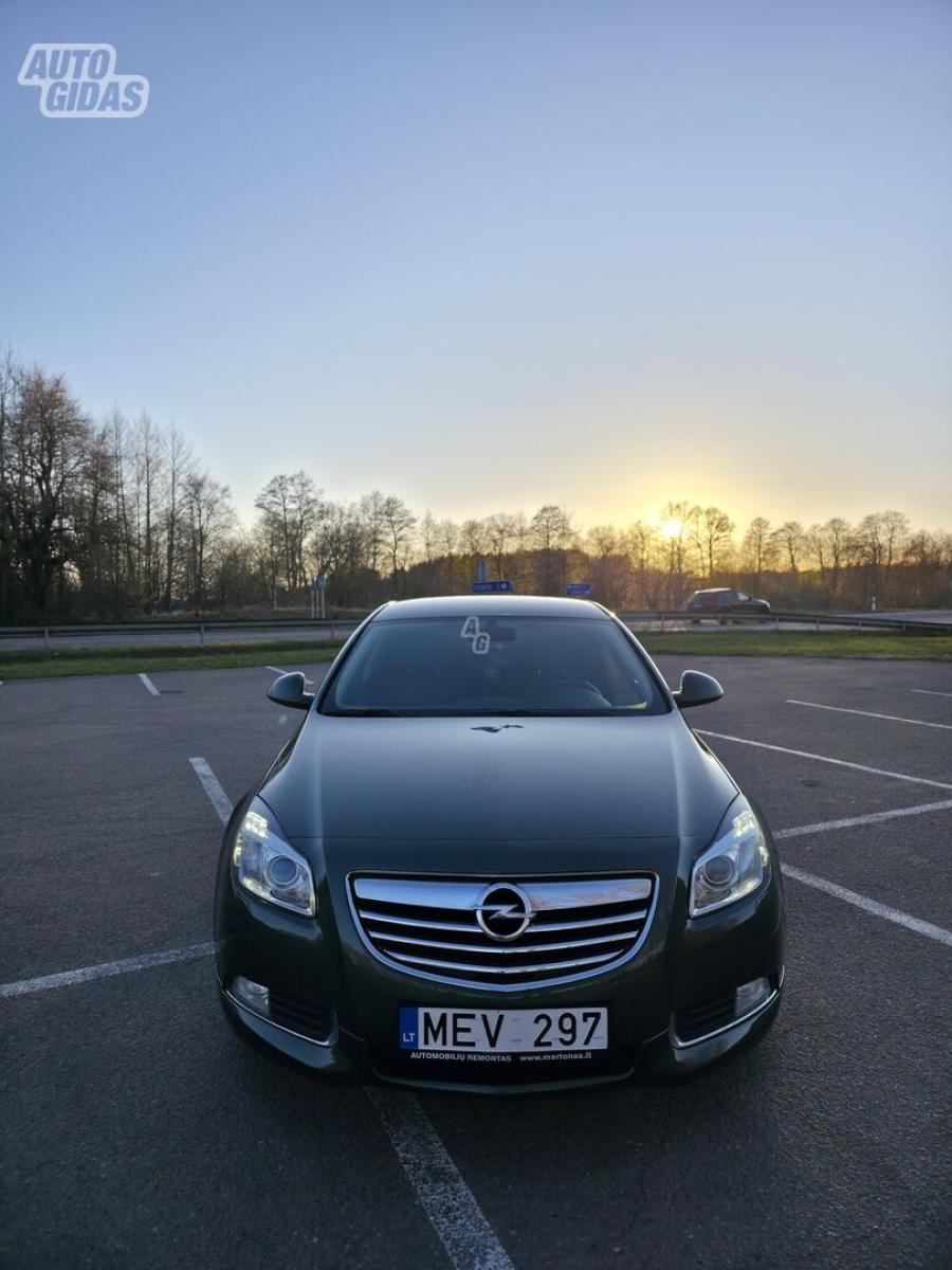 Green Opel Insignia 2009 in Vilnius, with an engine capacity of 2.00 L and mileage of 330 thousand km for 3100 €, photo 7 on AUTOMOTO.COM.LV