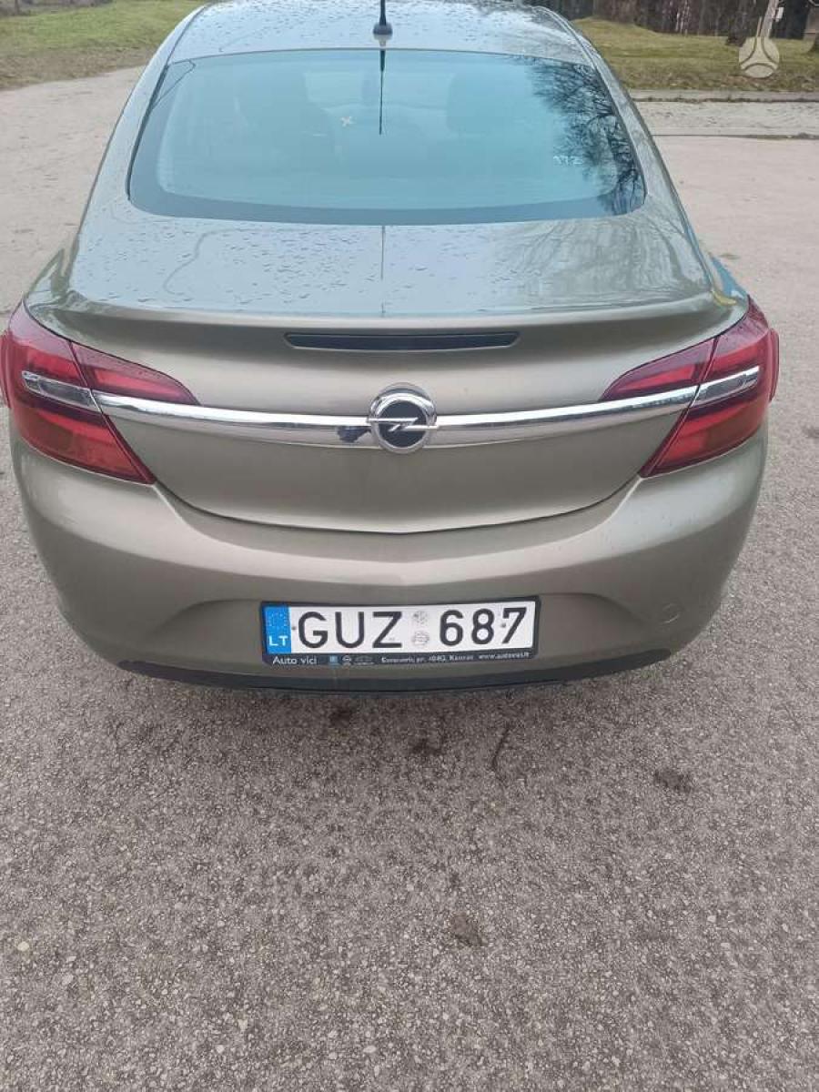 Zaļš Opel Insignia 2014 Mažeikiai, ar dzinēja tilpumu 1.96 L un nobraukumu 371 tūkst. km par 4100 €, foto 6 vietnē AUTOMOTO.COM.LV