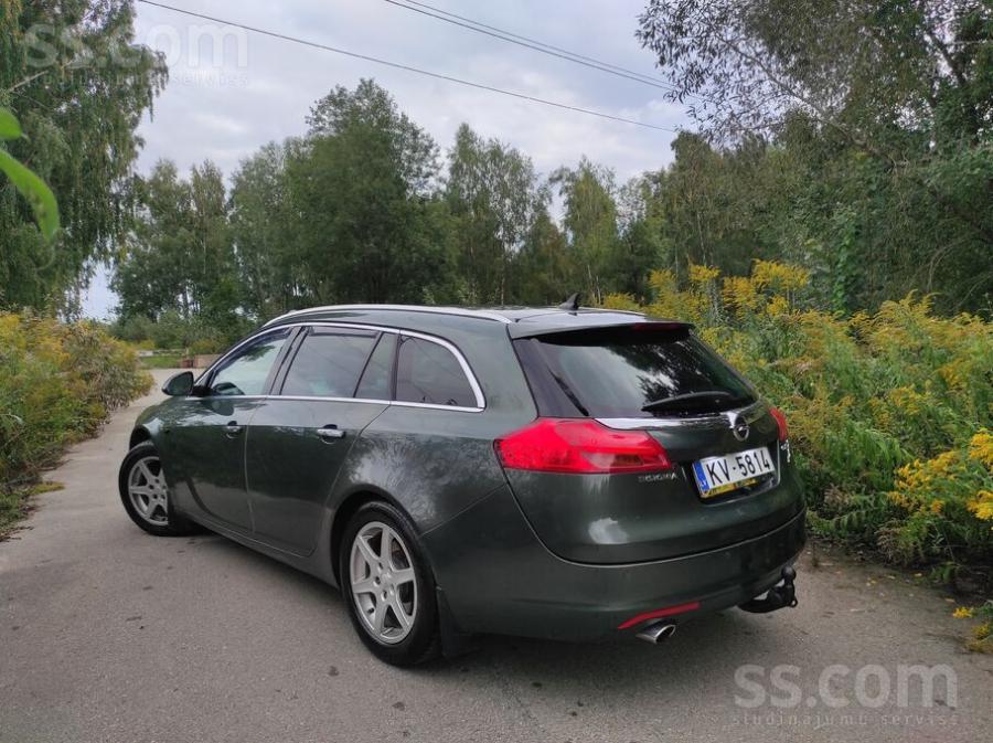 Zaļš Opel Insignia 2009 Rīga, ar dzinēja tilpumu 2.00 L un nobraukumu 0 tūkst. km par 1550 €, foto 6 vietnē AUTOMOTO.COM.LV
