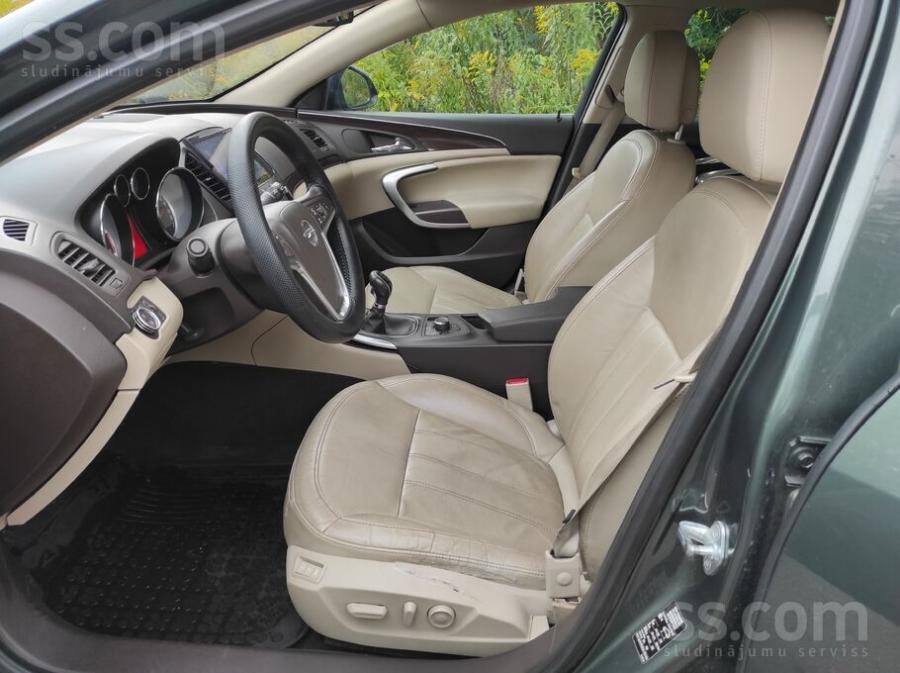 Zaļš Opel Insignia 2009 Rīga, ar dzinēja tilpumu 2.00 L un nobraukumu 0 tūkst. km par 1550 €, foto 12 vietnē AUTOMOTO.COM.LV