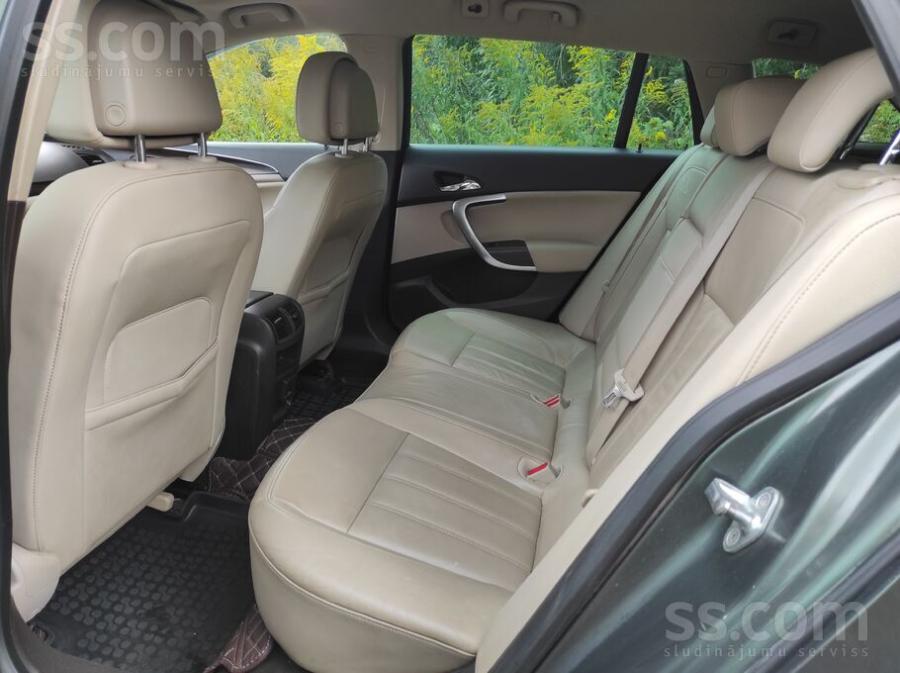 Zaļš Opel Insignia 2009 Rīga, ar dzinēja tilpumu 2.00 L un nobraukumu 0 tūkst. km par 1550 €, foto 34 vietnē AUTOMOTO.COM.LV